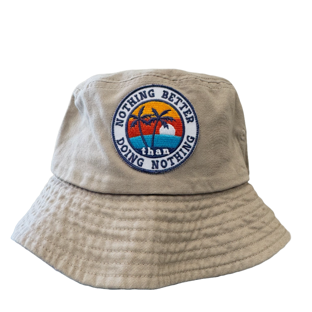 Sunset Bucket Hat – Nothing Better than Doing Nothing